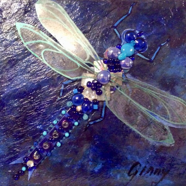 Mosaic Dragonfly - Etsy UK