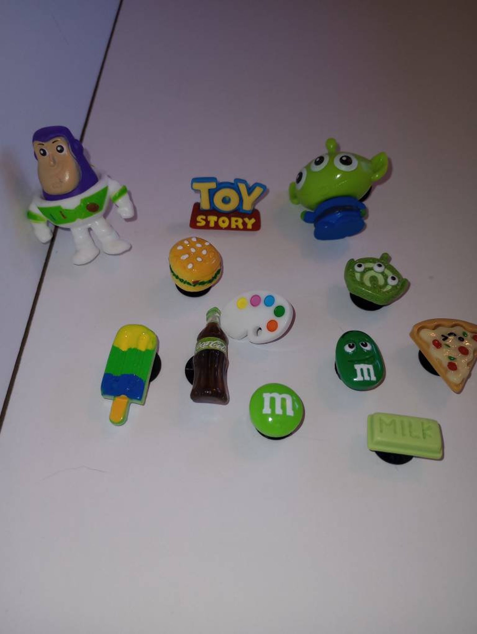 Set of 12 Gibbets for Crocs, 3 Large Toy Story and 9 Others. - Etsy