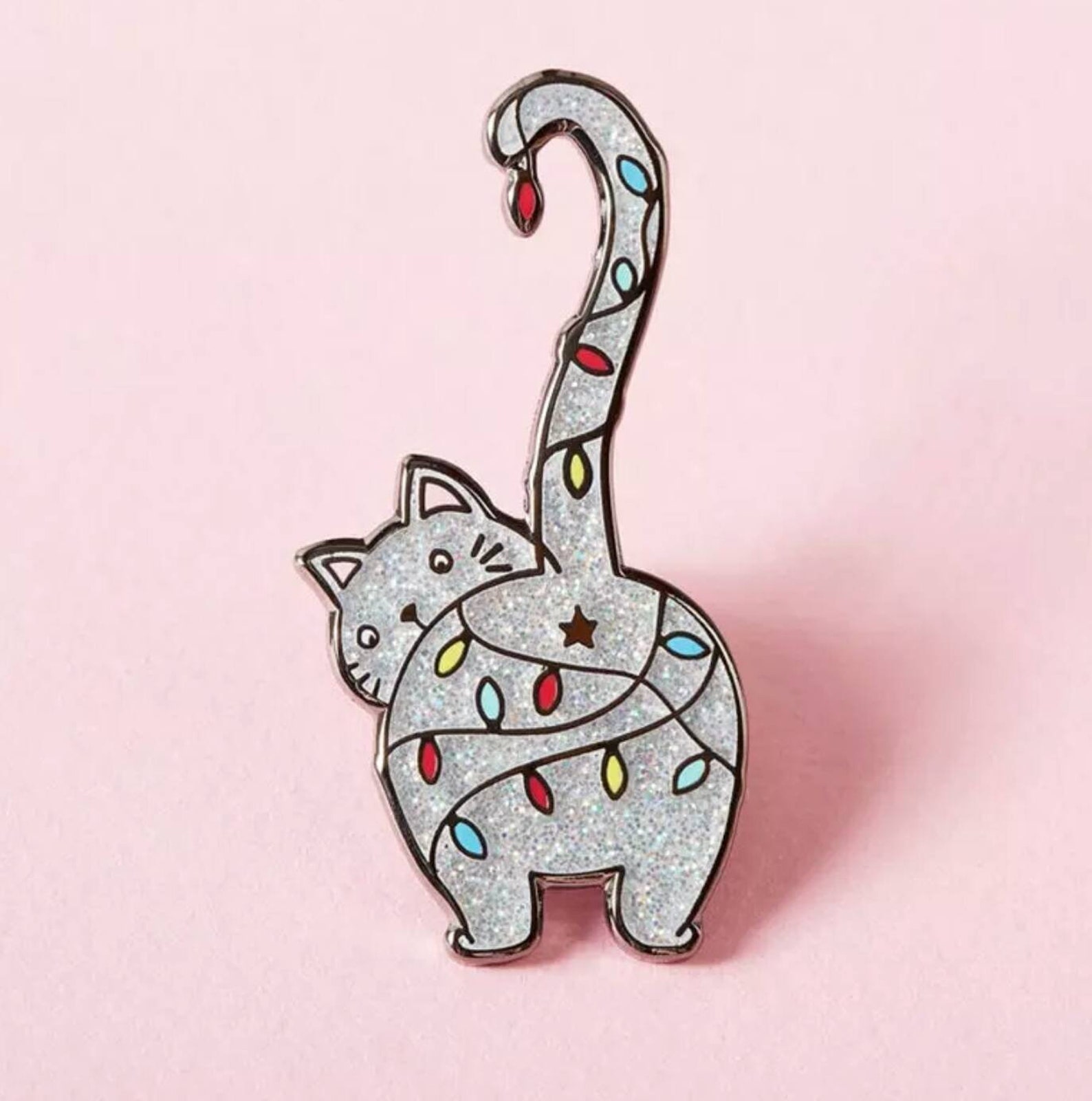 Christmas Enamel Pin Christmas Personalised Gift Christmas | Etsy UK