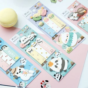 Animal Stationery Cute Sticky Notes Sticky Notes Memo - Etsy