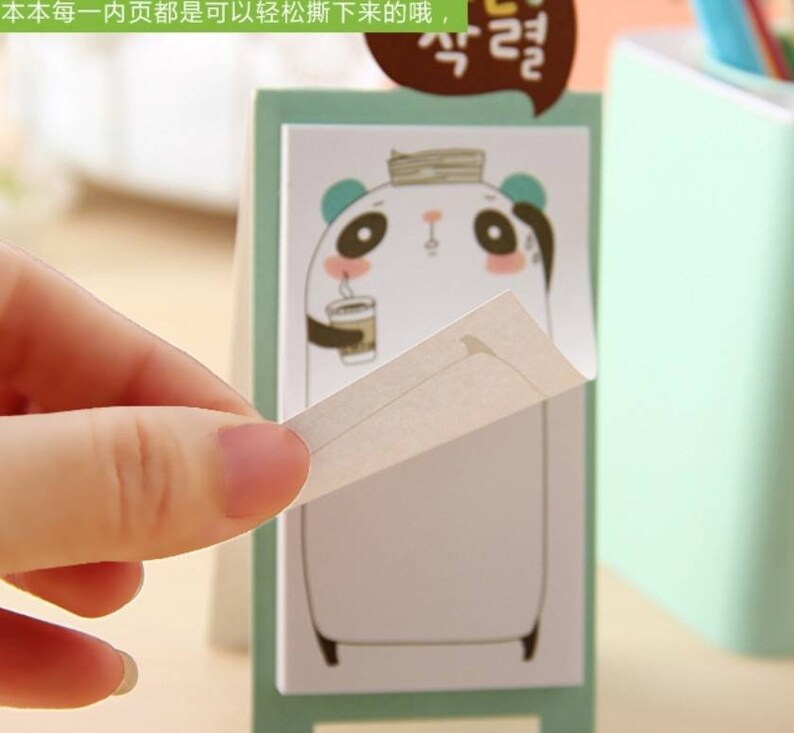 Animal Sticky Notes Cute Sticky Notes Cat Pig Chicken - Etsy UK