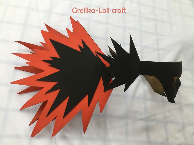 My Hero Academia Katsuki Bakugou Cosplay Mask Accessories | Etsy