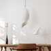Ceiling Lamp Epoxy Light Shining Lighting Bedroom Chandelier Soft Light ...