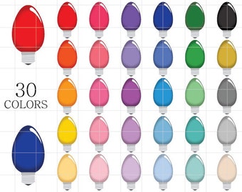 Lightbulb clip art | Etsy