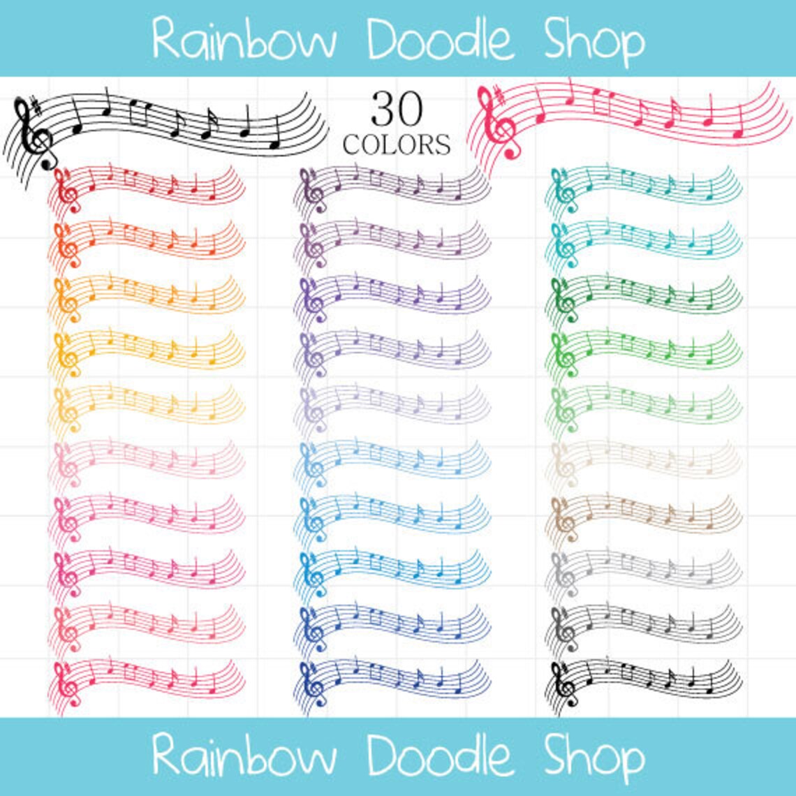 Musical Notes Clipart, Music Clipart, Music Notes Clipart, Musical ...