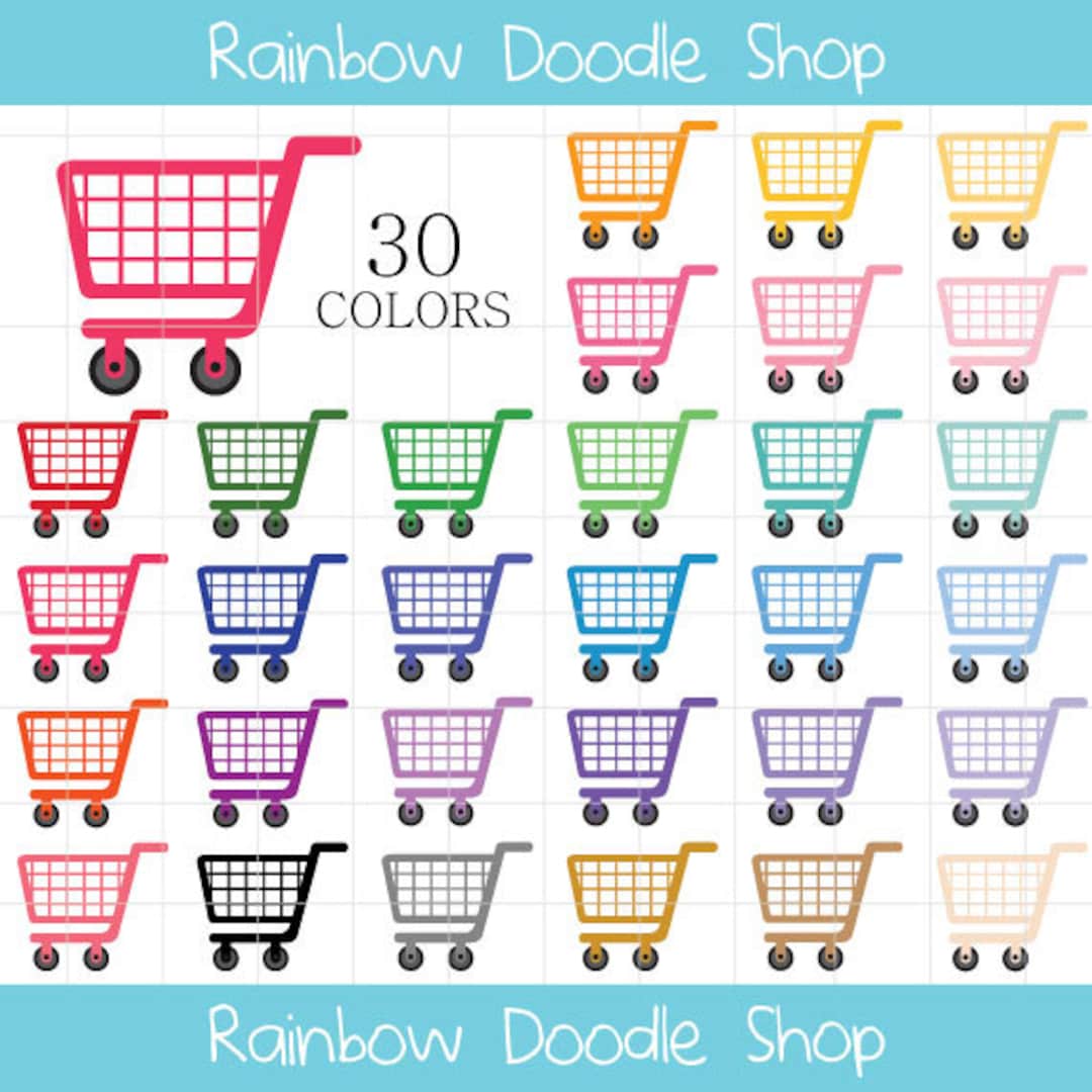 Shopping Cart Clipart, Shopping Cart Clip Art, Shopping Cart Icon, Cart ...