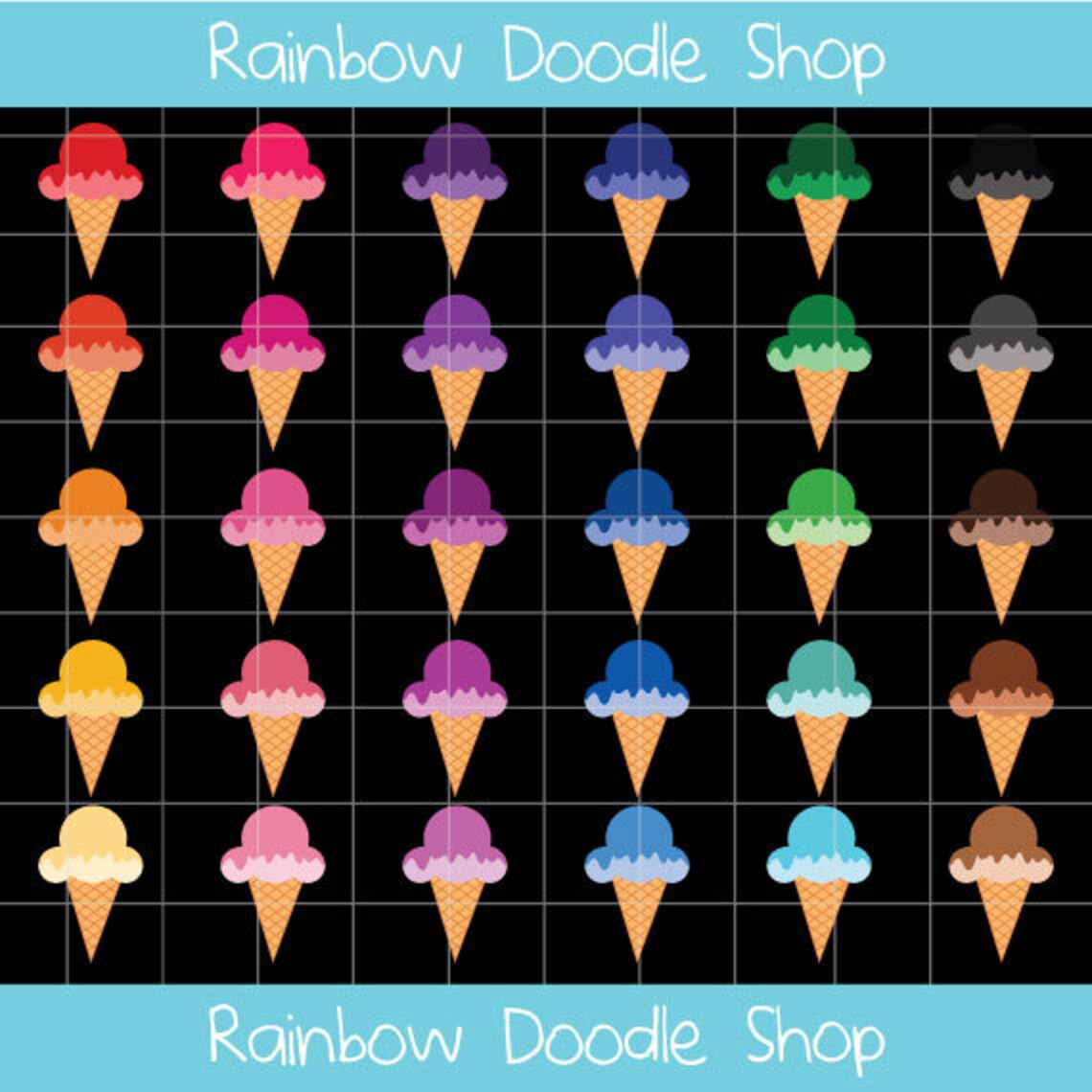 Ice Cream Clipart, Ice Cream Clip Art, Colorful Ice Cream Clipart ...
