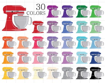 Stand Mixer Clipart - Etsy