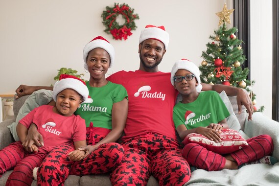 Personalized christmas pajamas family store