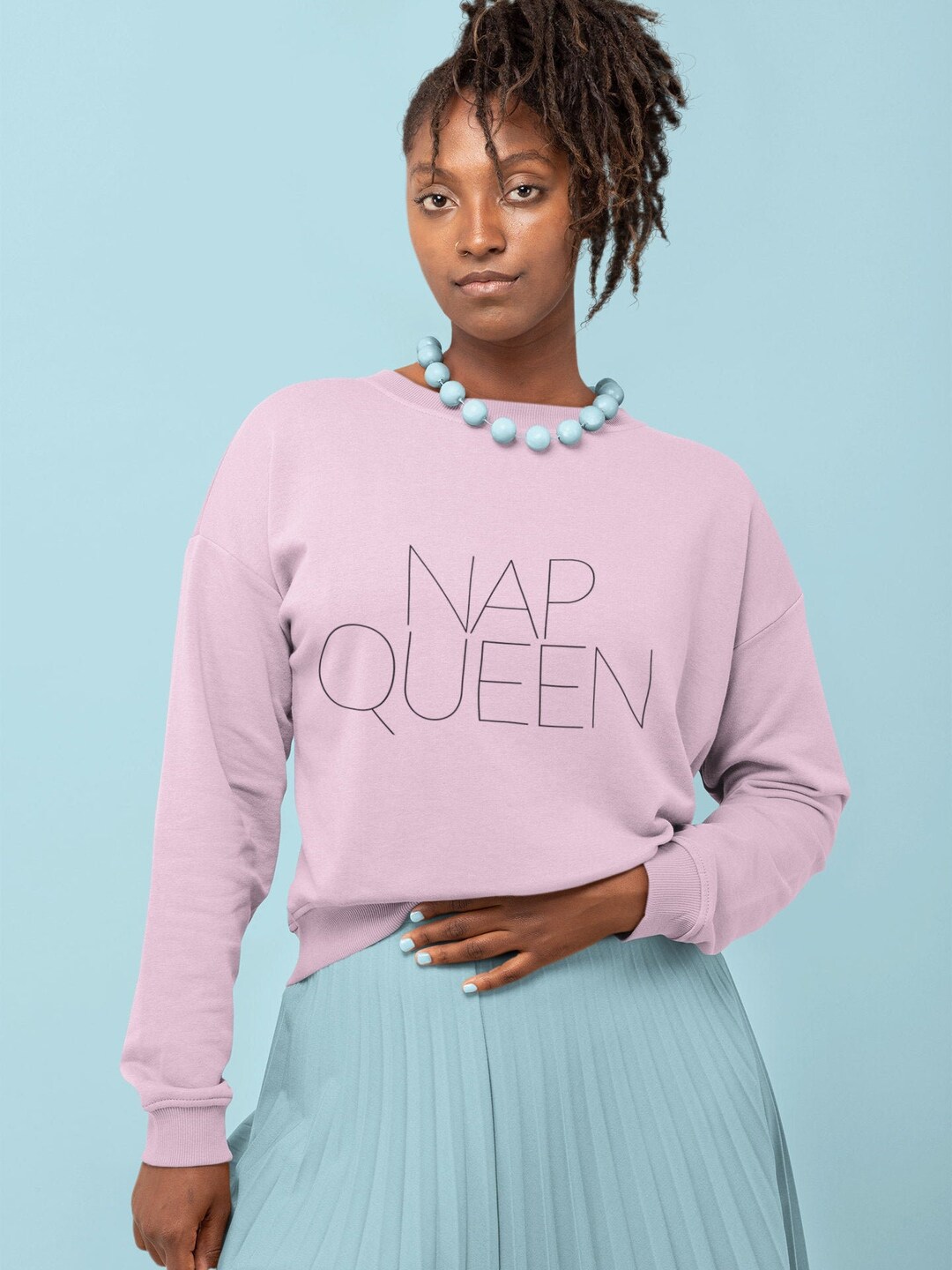 Nap Queen Sweatshirt | Unisex Funny Jumper, Soft Cotton Blend - Etsy