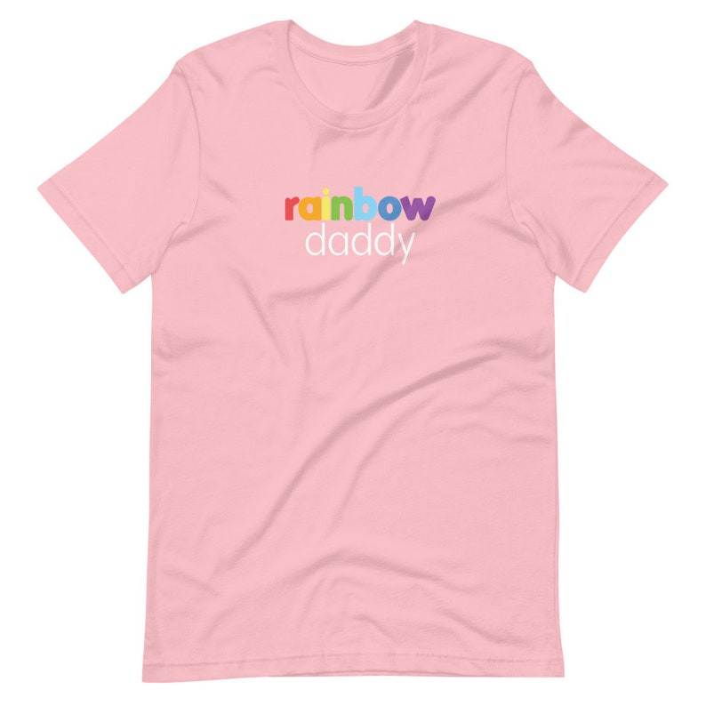 Rainbow Daddy T-shirt Rainbow Papa Shirt Gay Pride Gay | Etsy
