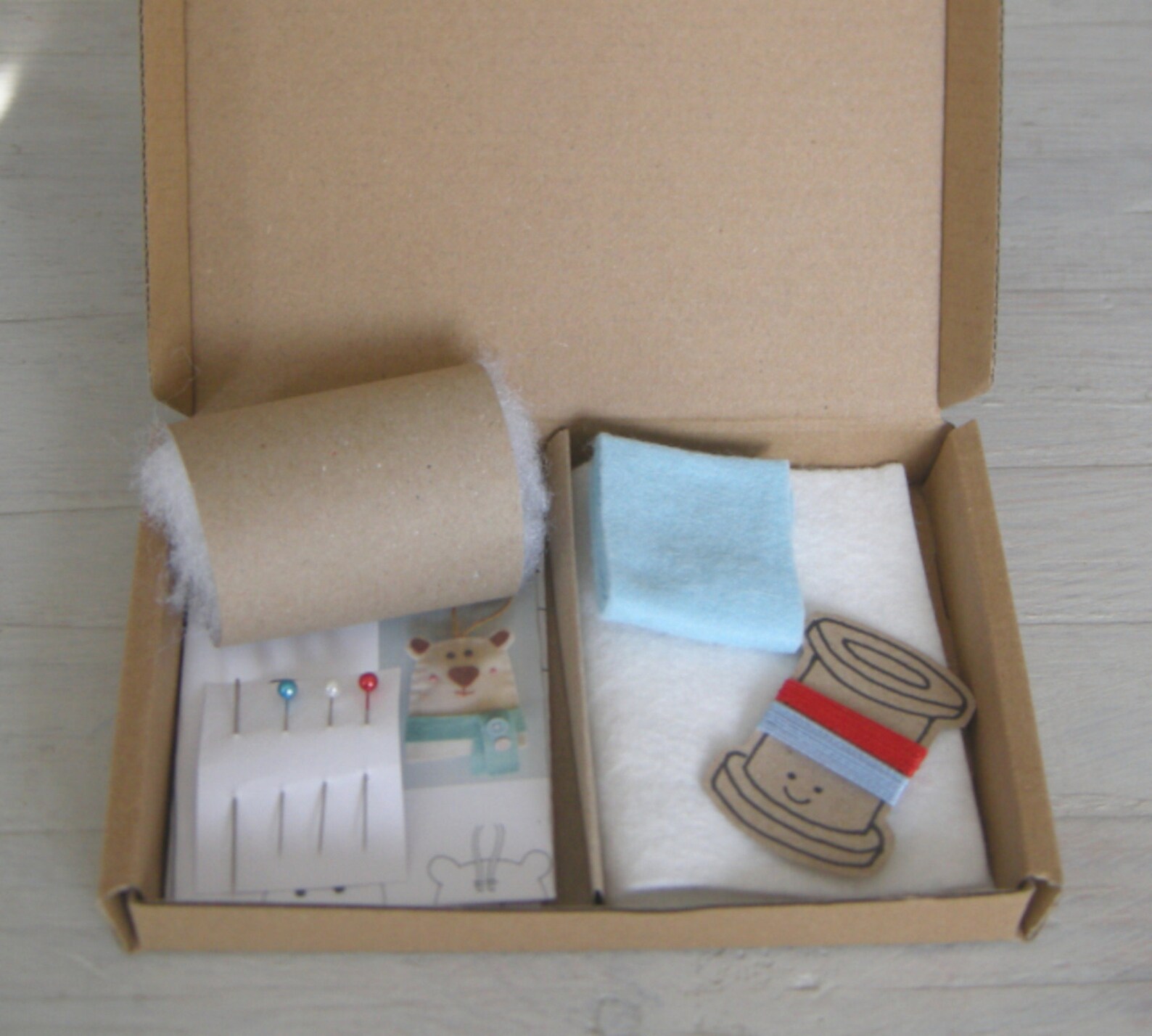 Reindeer Craft Kit, Reindeer Sewing Kit, Christmas Craft Kit, Christmas ...