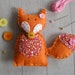 Fox Craft Kit Fox Sewing Kit Kids Craft Fox Decoration - Etsy