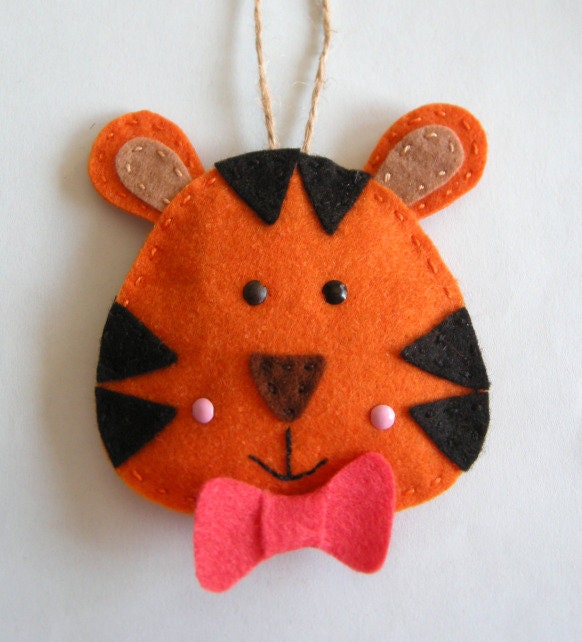 Craft Kit Tony the Tiger Felt Decoration - Etsy UK