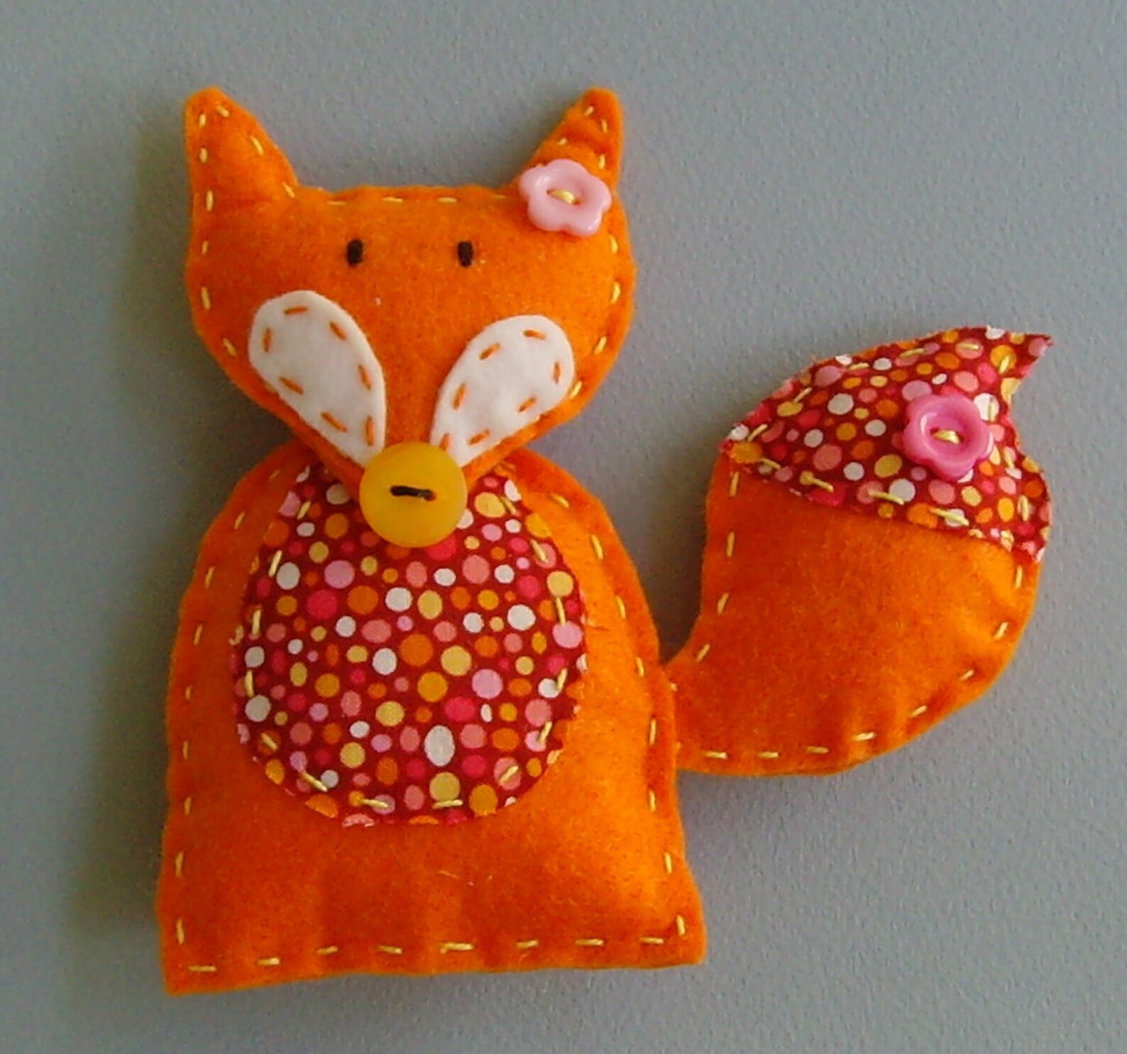 Fox Craft Kit Fox Sewing Kit Kids Craft Fox Decoration - Etsy