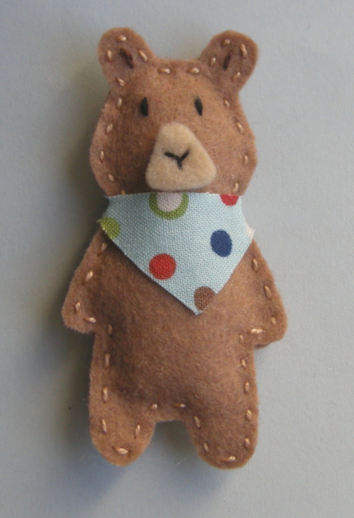 Pocket Pal Bear Craft Kit, Bear Sewing Kit, Craft Kit in a Tin, Sewing ...