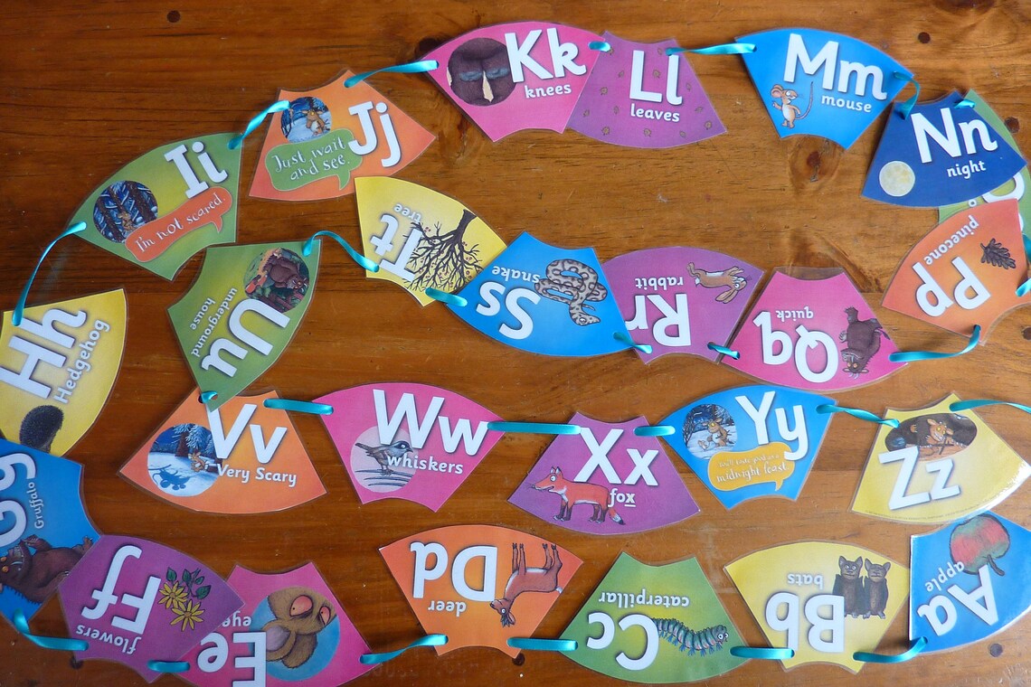 Gruffalo Number Line Bunting, Gruffalo Garland - Etsy