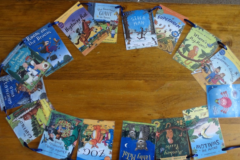 Story Book Bunting Gruffalo Julia Donaldson Books - Etsy