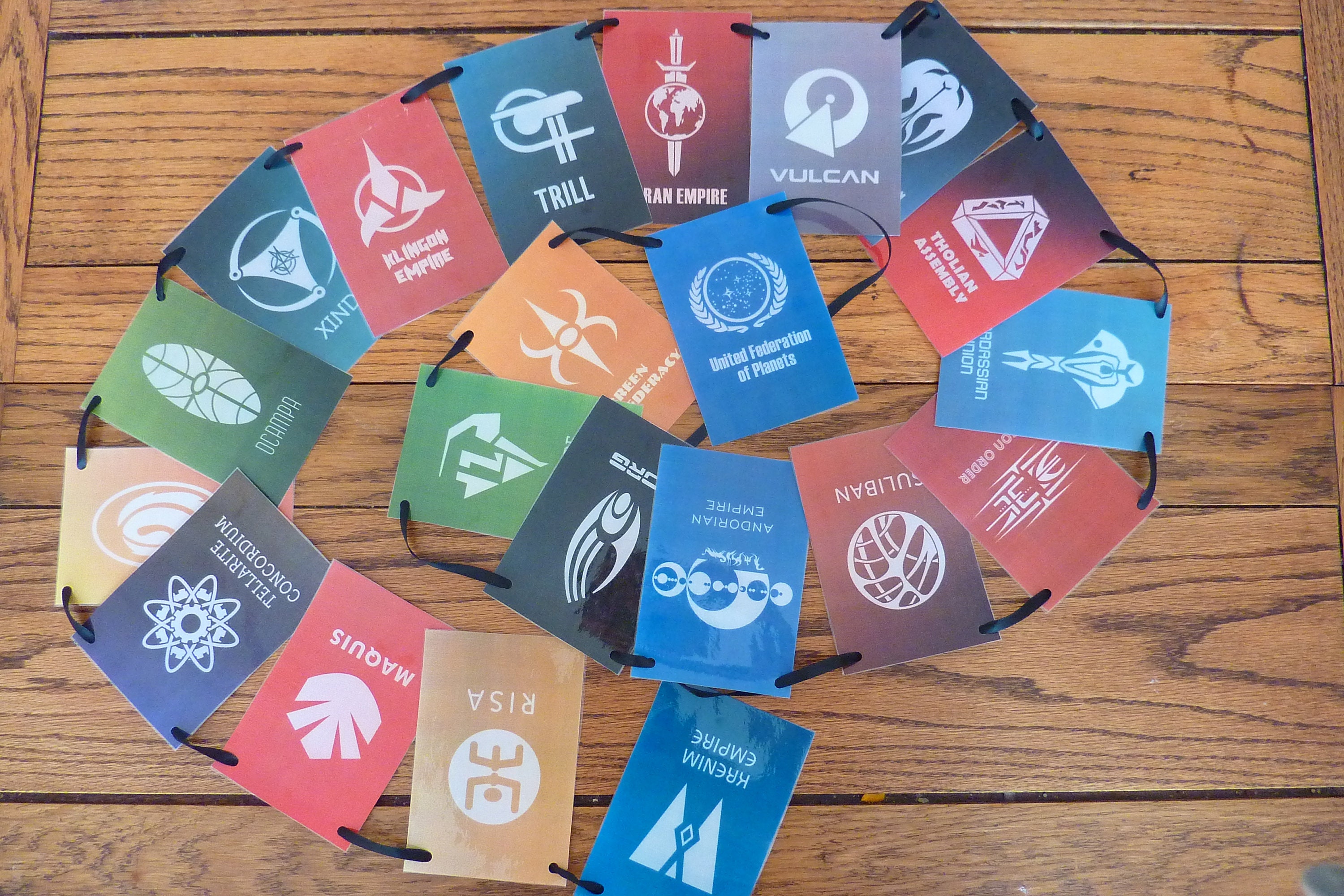 Star Trek Flag Bunting: Sci-fi Party Decor - Etsy