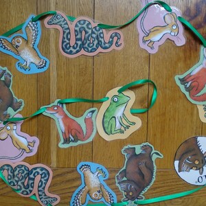 Gruffalo Number Line Bunting, Gruffalo Garland - Etsy