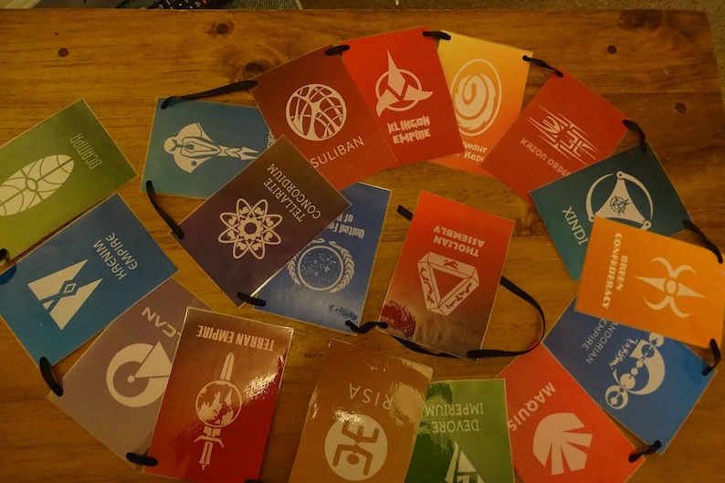 Star Trek Flag Bunting Star Trek Discovery | Etsy