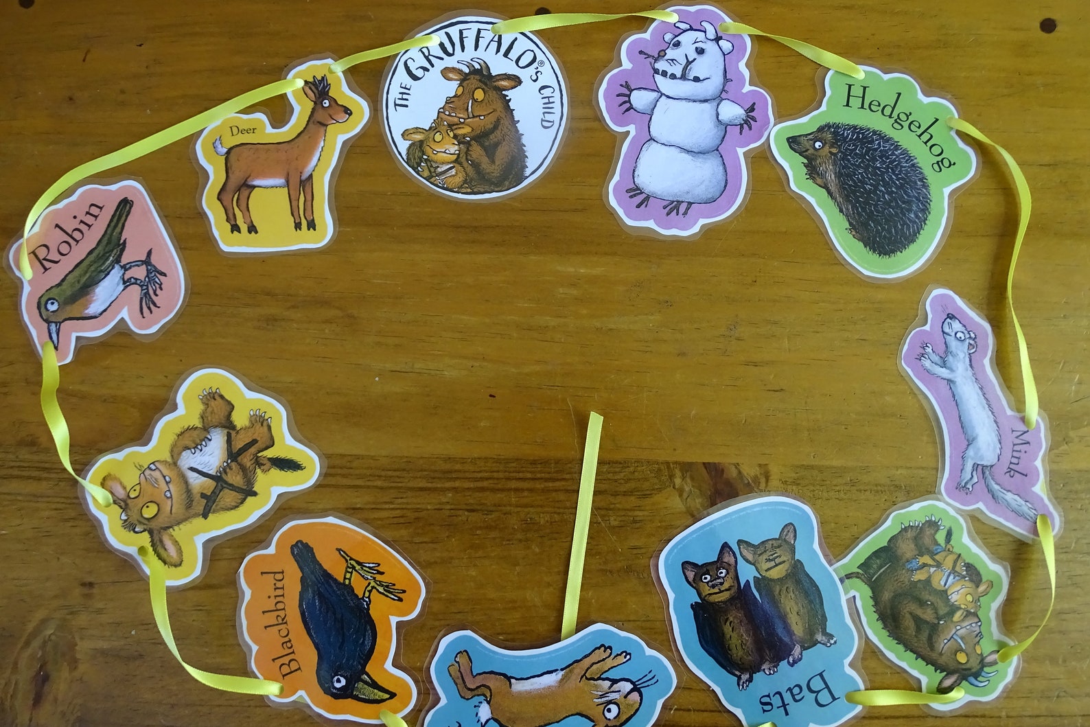 Gruffalo Number Line Bunting Gruffalo Garland | Etsy UK