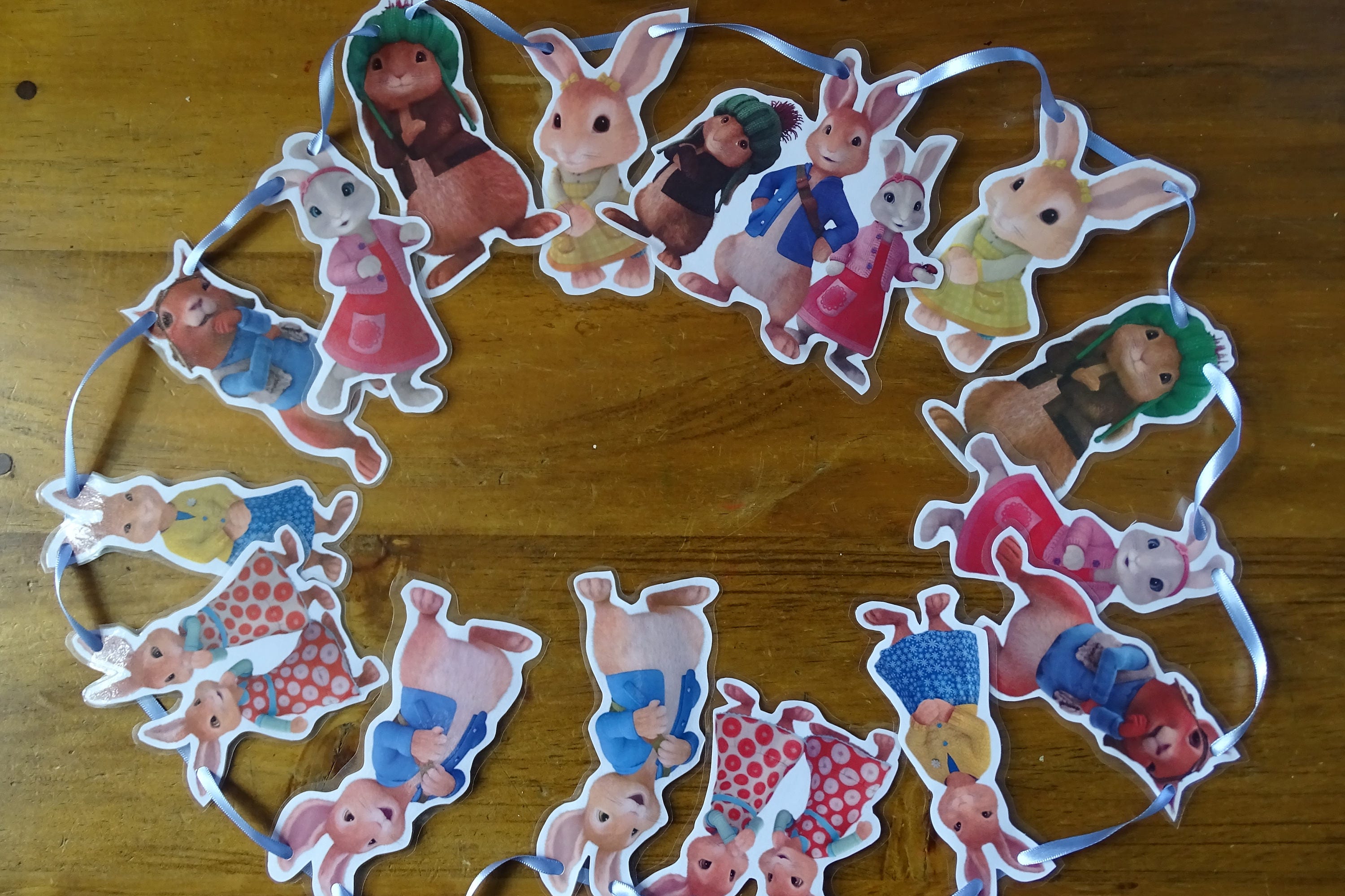 Peter Rabbit Character Bunting Beatrix Potter Garland - Etsy