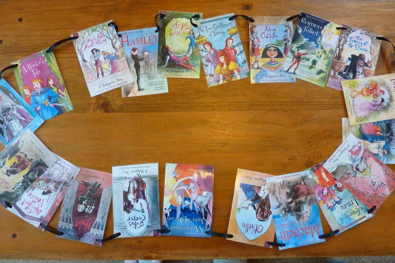 Shakespeare Bunting Book Bunting - Etsy UK