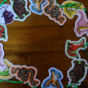 Gruffalo Number Line Bunting, Gruffalo Garland - Etsy