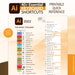 Adobe Illustrator Cheat Sheet: Tools, Tips, Quick Reference & Keyboard Shortcuts - Etsy
