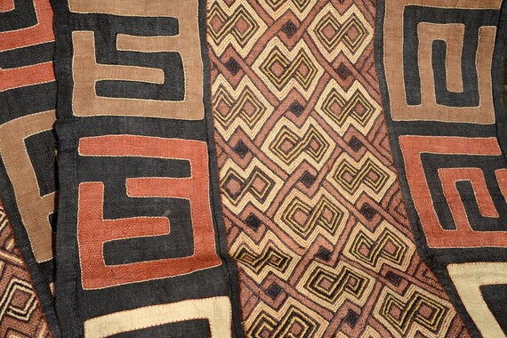 Kuba Cloth/African Kuba cloth/ DR.Congo/ Raffia cloth/ | Etsy