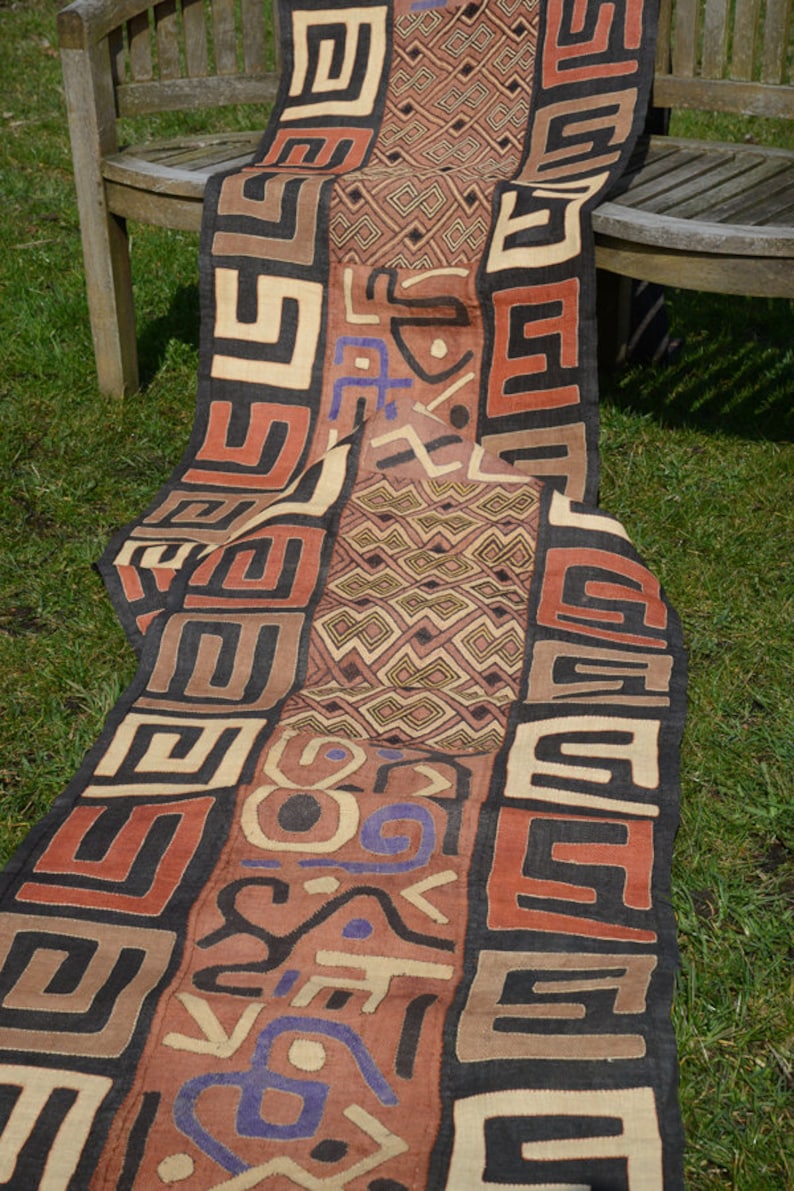 Kuba Cloth/African Kuba cloth/ DR.Congo/ Raffia cloth/ | Etsy