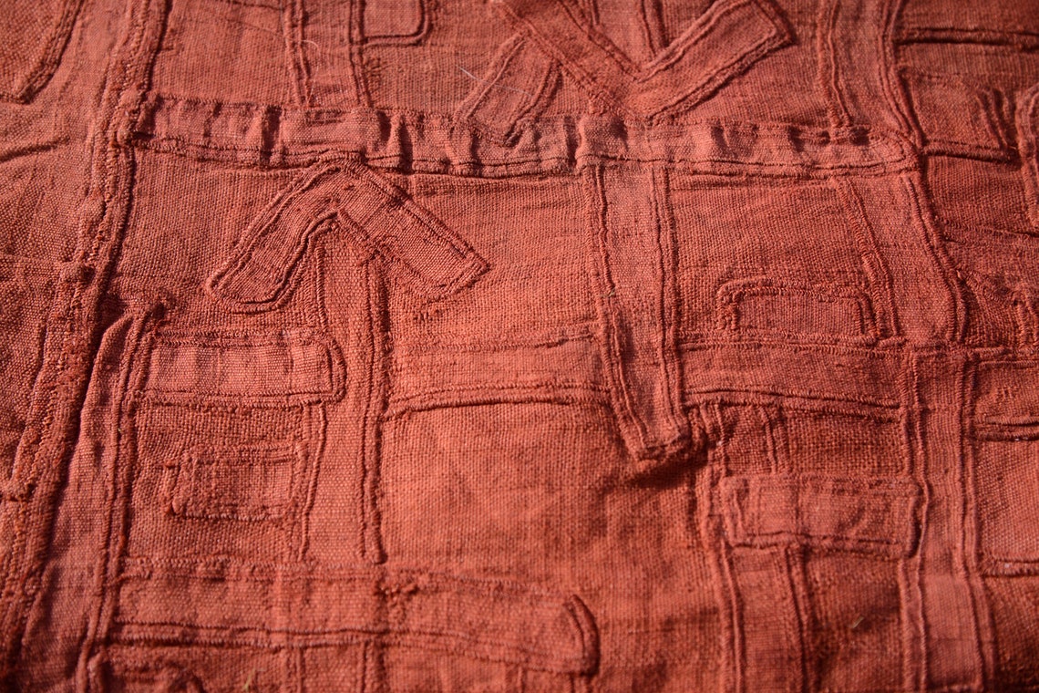 Kuba Cloth/african Kuba Cloth/dr.congo/raffia Cloth/authentic ...