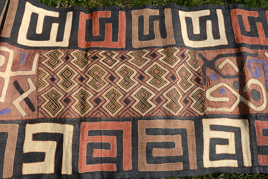 Kuba Cloth/african Kuba Cloth/ Dr.congo/ Raffia Cloth/ - Etsy