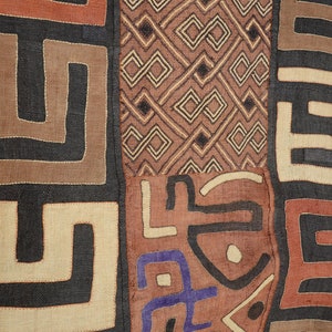 Kuba Cloth/african Kuba Cloth/ Dr.congo/ Raffia Cloth/ Authentic ...