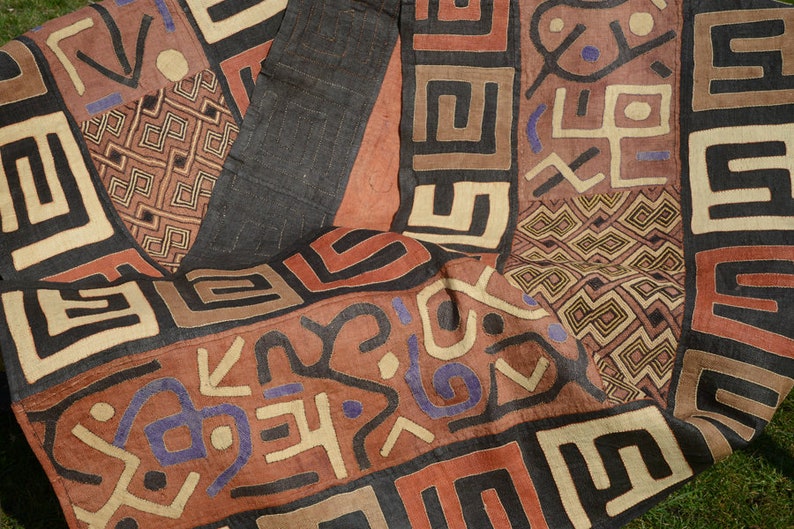 Kuba Cloth/African Kuba cloth/ DR.Congo/ Raffia cloth/ | Etsy