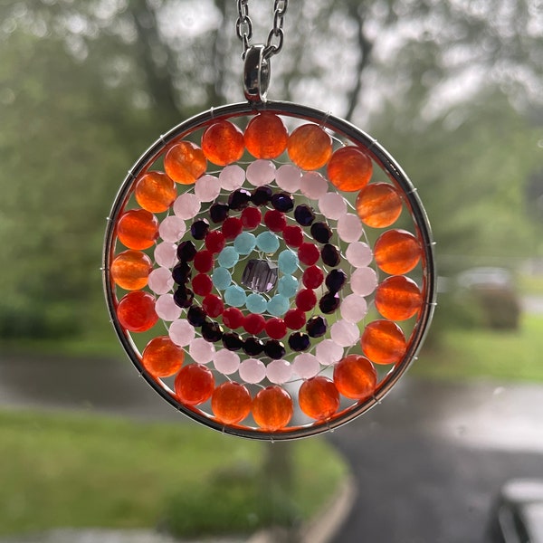 Mandala Suncatcher - Etsy