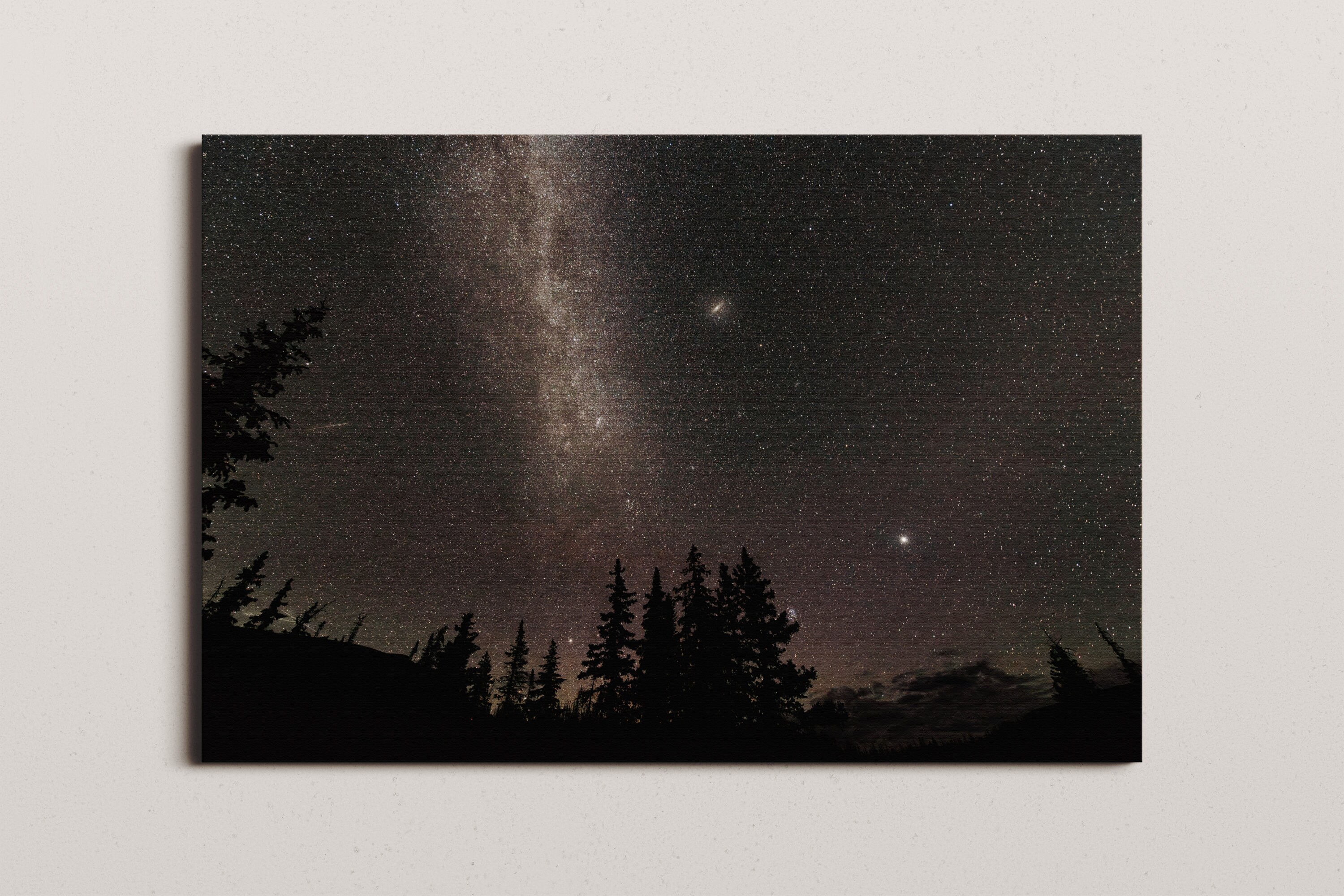 Milky Way Andromeda Jupiter, Meteor, Astrophotographers Long Exposure ...