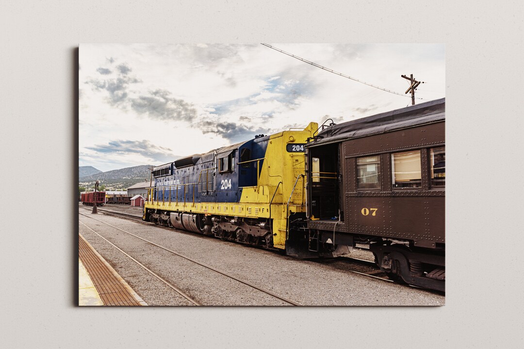 Nevada Northern Railway Train Photography Print. Ely Nevada, Historic ...