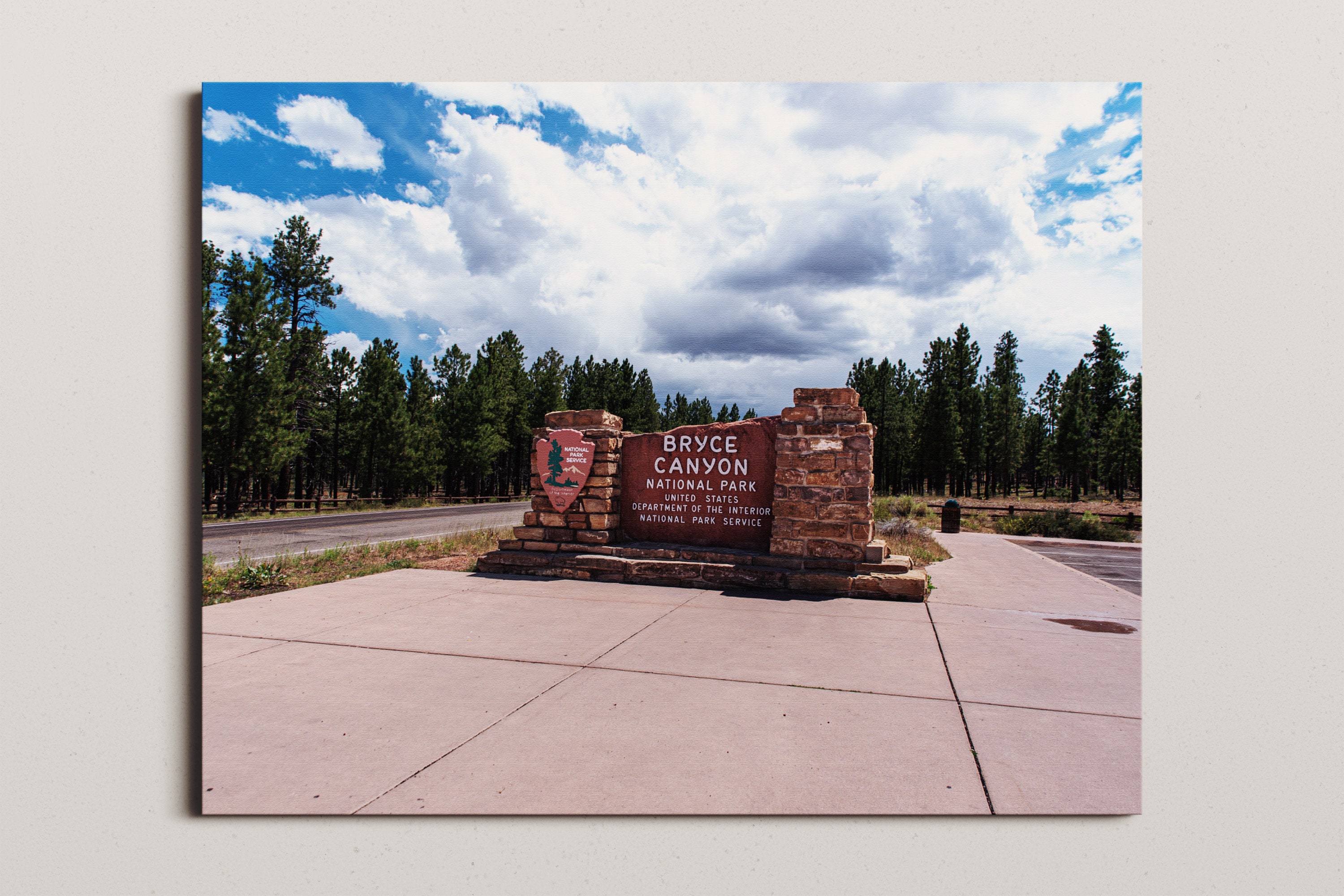 Bryce Canyon National Park Sign, Wall Art, Nature Photography, South ...