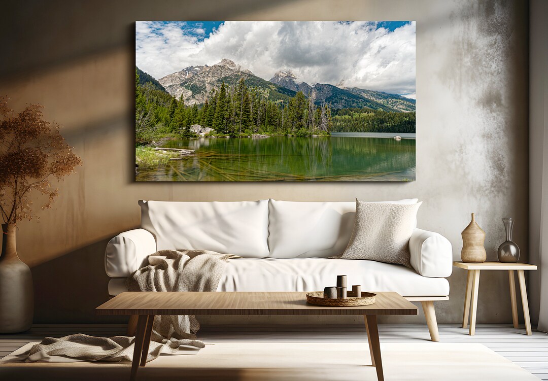 Taggart Lake Grand Teton National Park Wyoming, Fine Wall Art Photo ...
