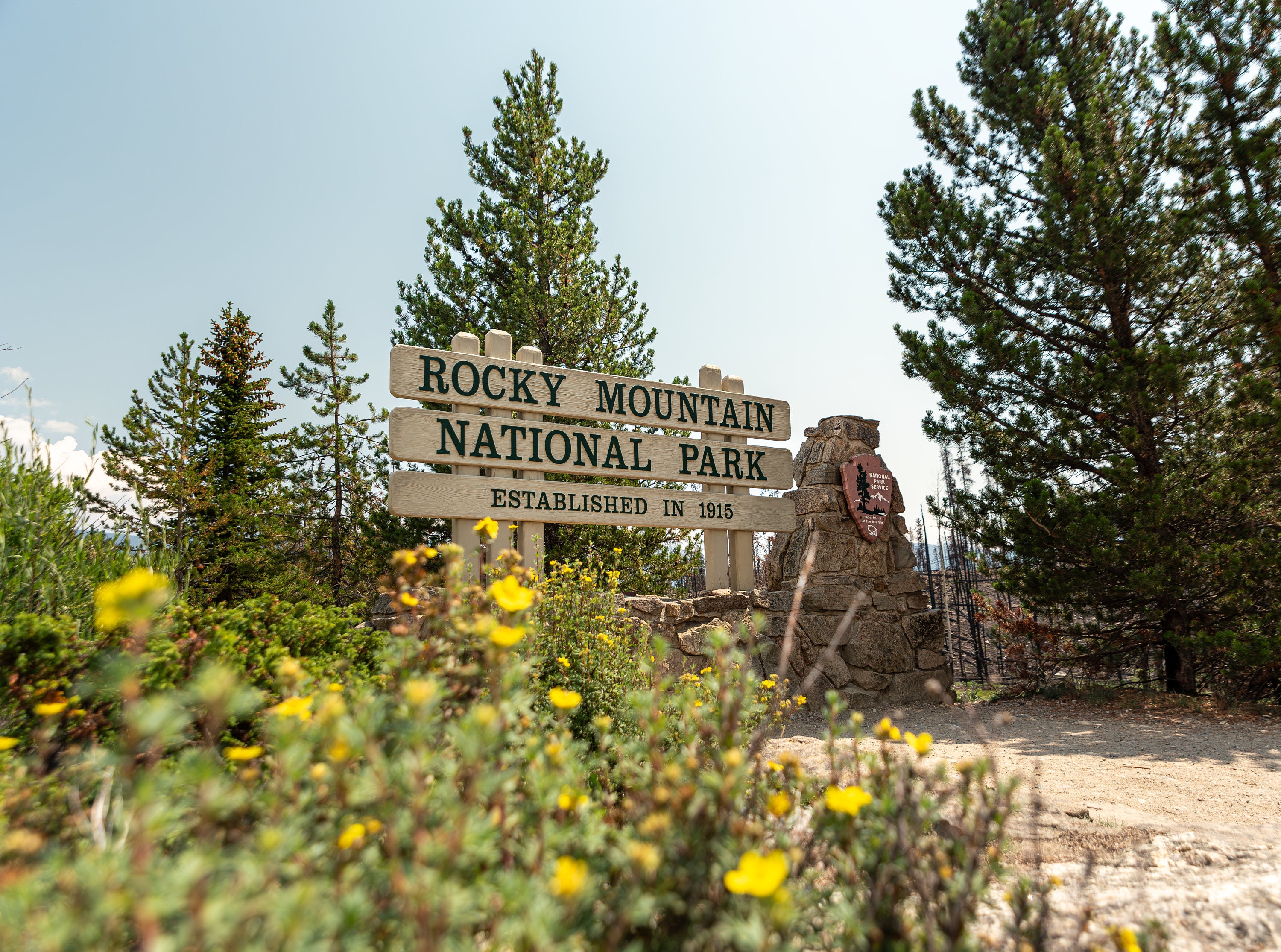 Rocky Mountain National Park Sign, Wall Art, Nature Photography ...
