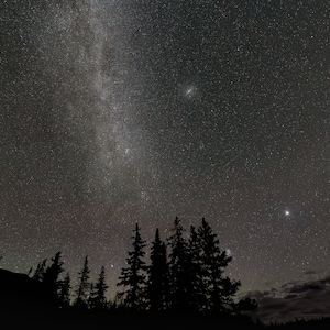 Milky Way Andromeda Jupiter, Meteor, Astrophotographers Long Exposure ...