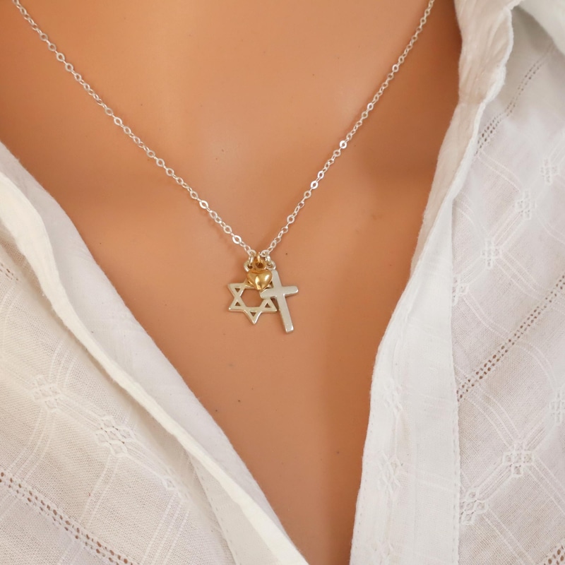 Jewish Necklace Christian - Etsy
