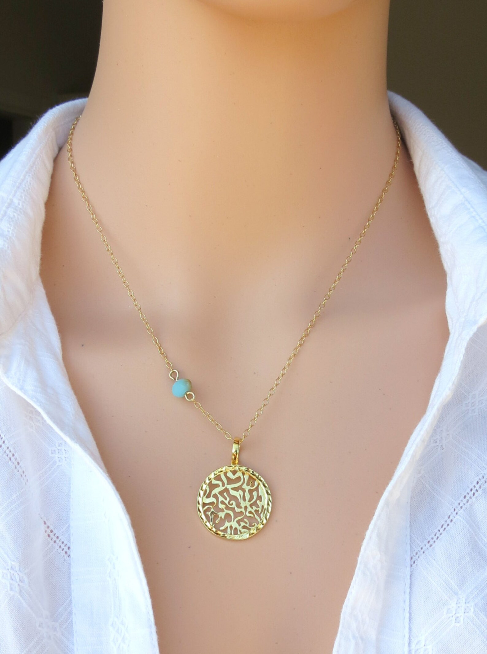 Shema Israel Necklace Shema Israel Israel Hear O Israel | Etsy