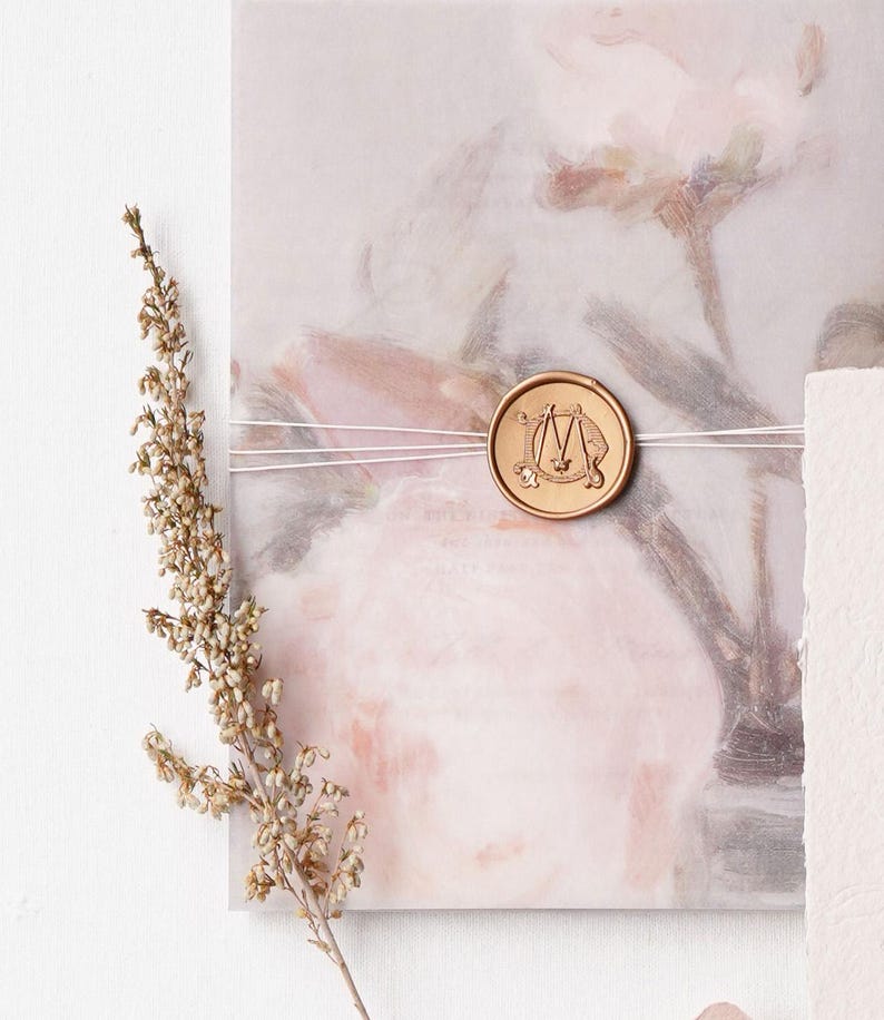 The Evelyn Suite - Letterpress Wedding Invitation in Handmade Paper ...