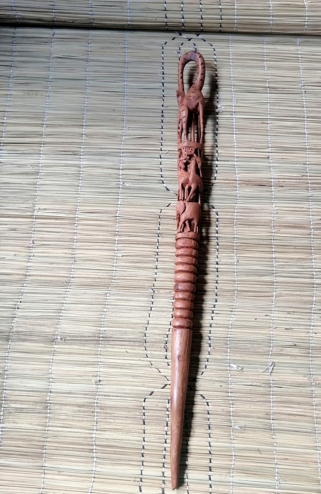 AFRICAN WALKING STICK , Walking Canes for Men, Canes for Women, Wooden ...