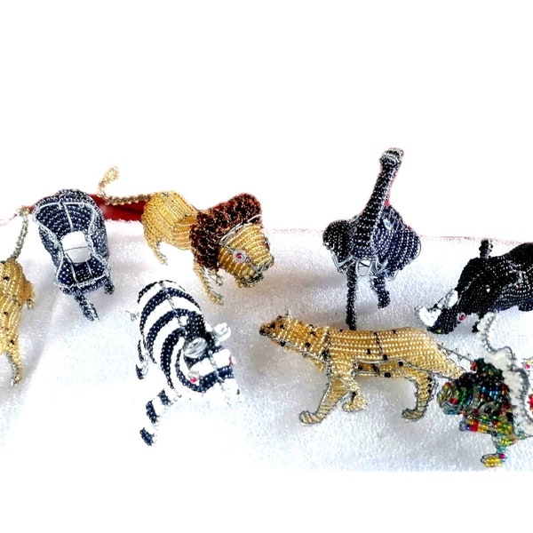 Beaded African Animal - Etsy