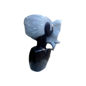 FEMALE HEAD BUST , Shona Stone Sculpture, Decorative Statues ...