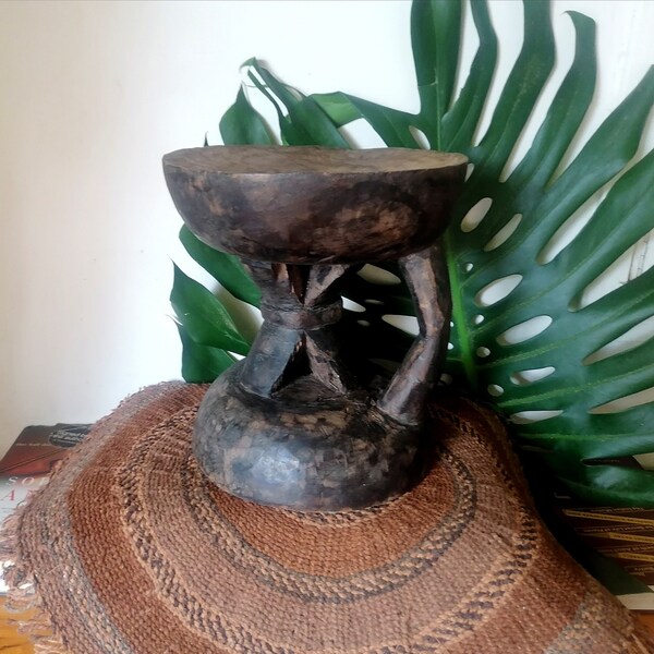 African Stool - Etsy